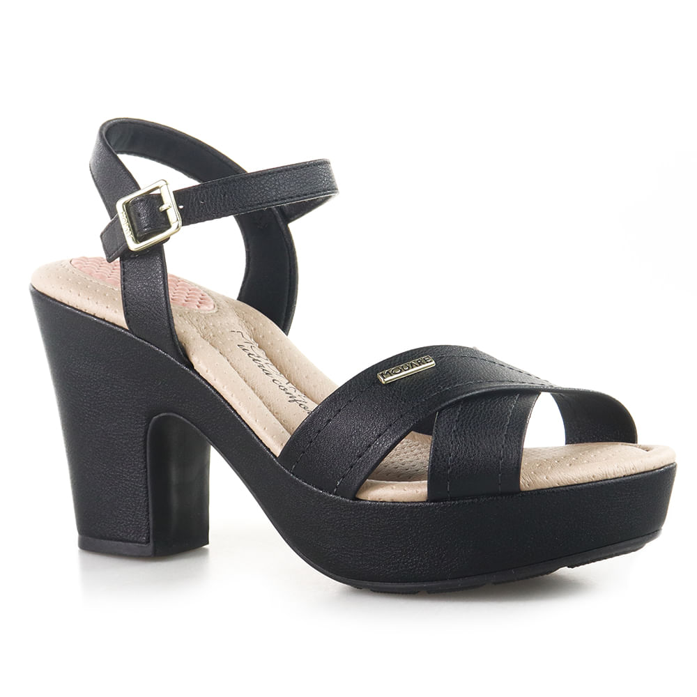 Sandália Modare Salto Bloco - 7165110 - Flávio's Calçados