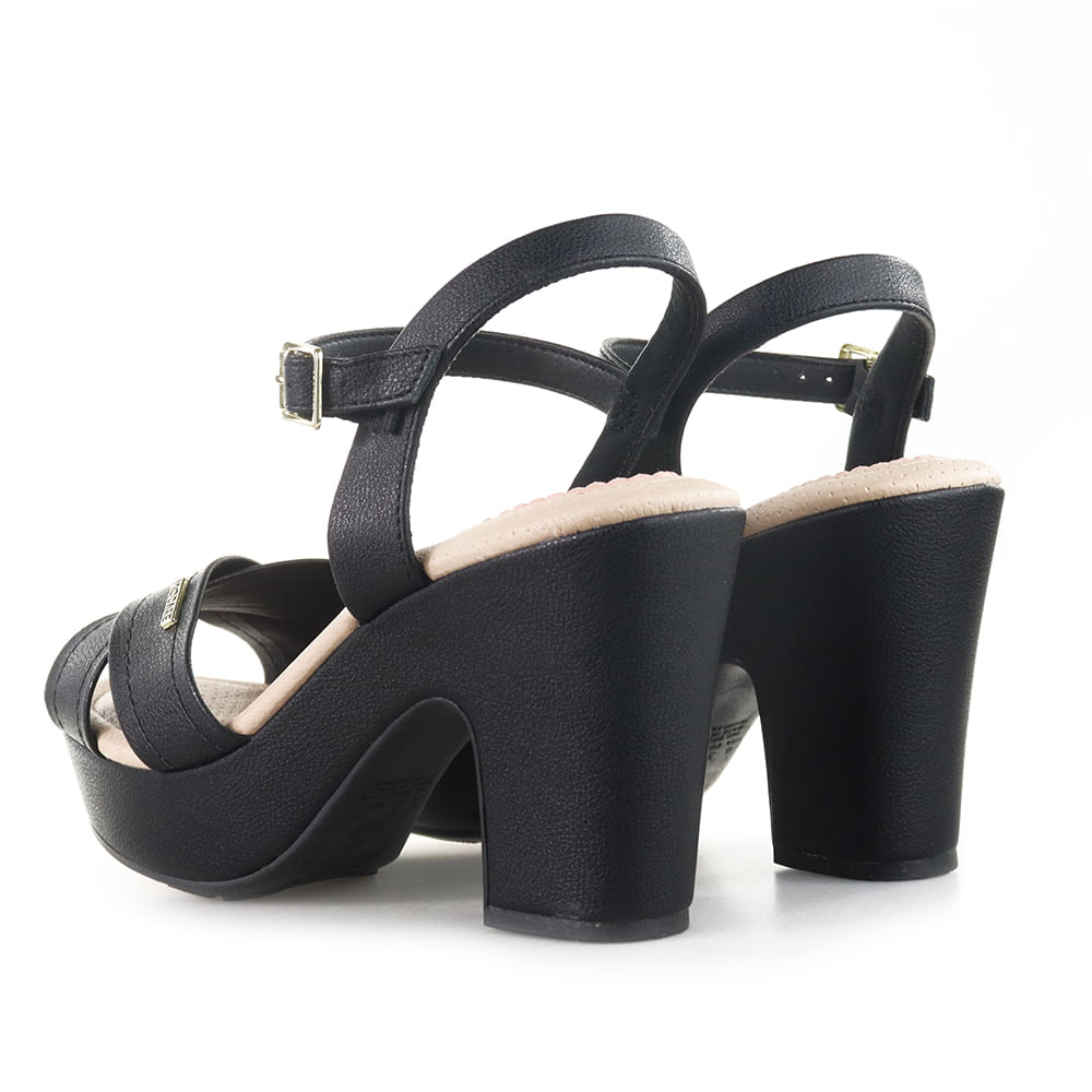 Sandália Modare Salto Bloco - 7165110 - Flávio's Calçados