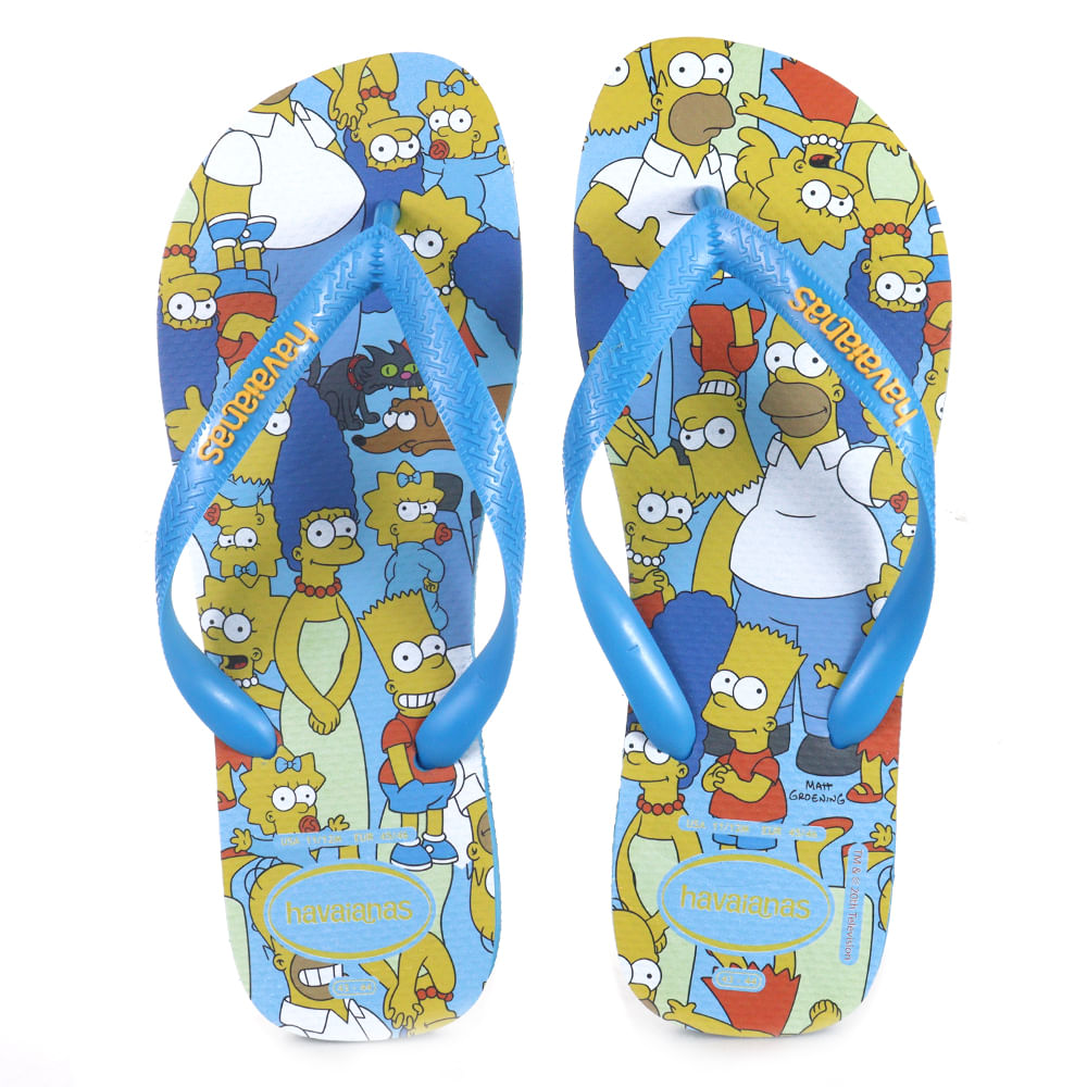 Chinelo Havaianas Simpsons - 4137889-0212 - Flávio's Calçados