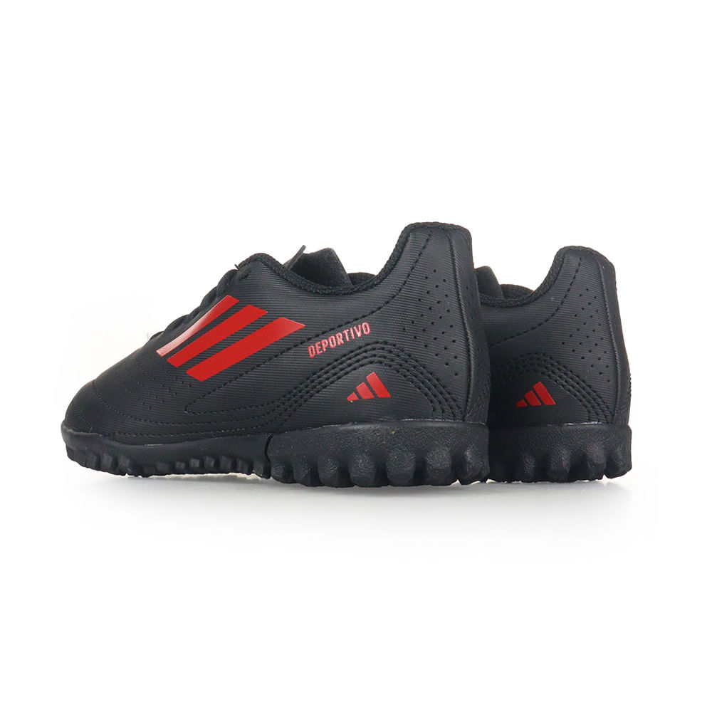 Chuteira Infantil Masculino Socoiety Esportivo Adidas Preto/Vermelho ...